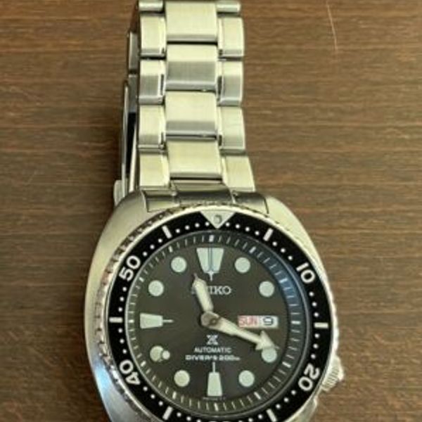 Seiko Turtle SRPC23 Gray Dial 200m Automatic Dive Watch Modded ...