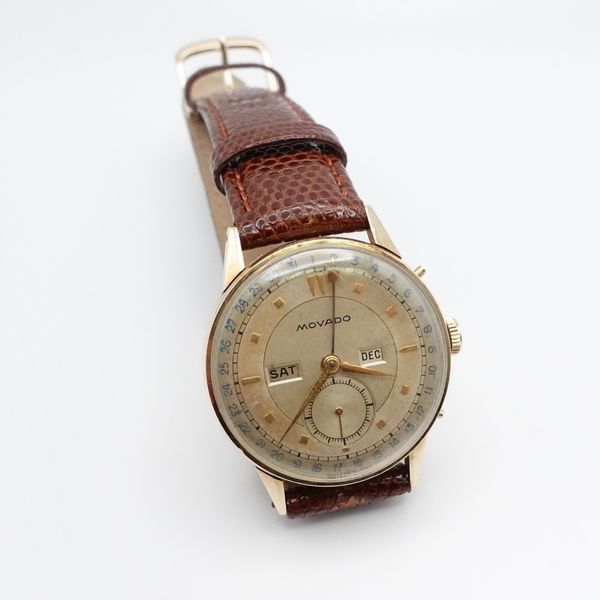 Movado 14K Yellow Gold Calendograph Manual Winding Watch - 32mm For ...