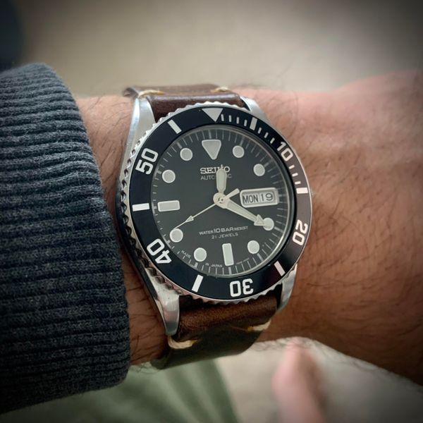 [WTS] Seiko SKX023 “Seiko Submariner” Mid-Size Automatic Dive Watch ...