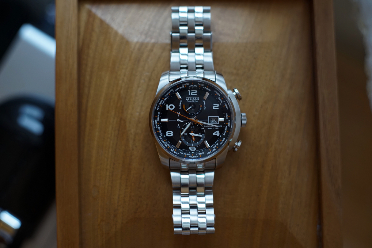 Citizen AT9010-52E atomic/solar stainless steel | WatchCharts