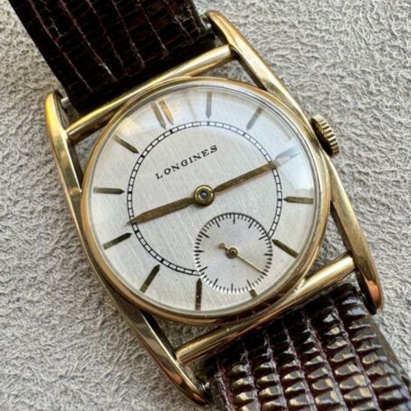 1940s Longines Mainliner Gold Filled Manual Wind Watch | WatchCharts ...