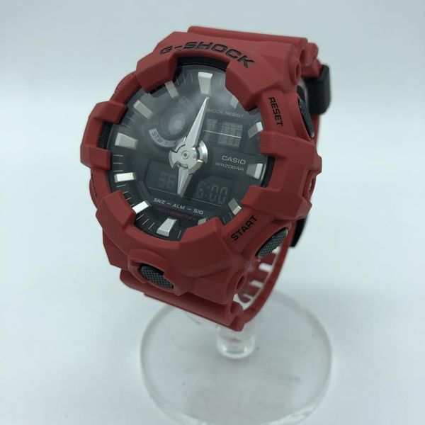 [Used] G-SHOCK GA-700-4A BASIC Red CASIO Quartz Watch G-SHOCK Casio [19 ...