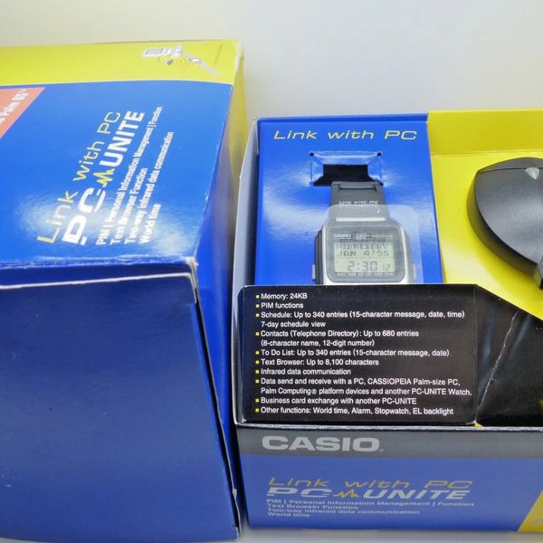 Casio BZX-20 Vintage Pc Connect NOS All Functions Tested Box and Papers ...