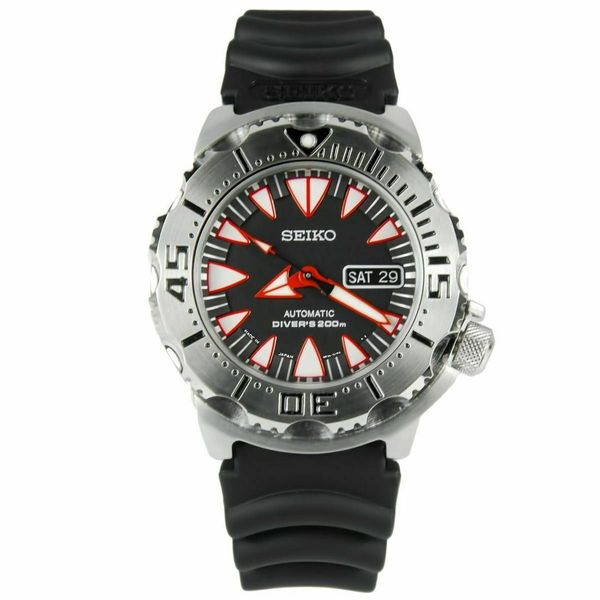 Seiko New Monster Diver SRP313 DRACULA Automatic Watch RARE full set ...
