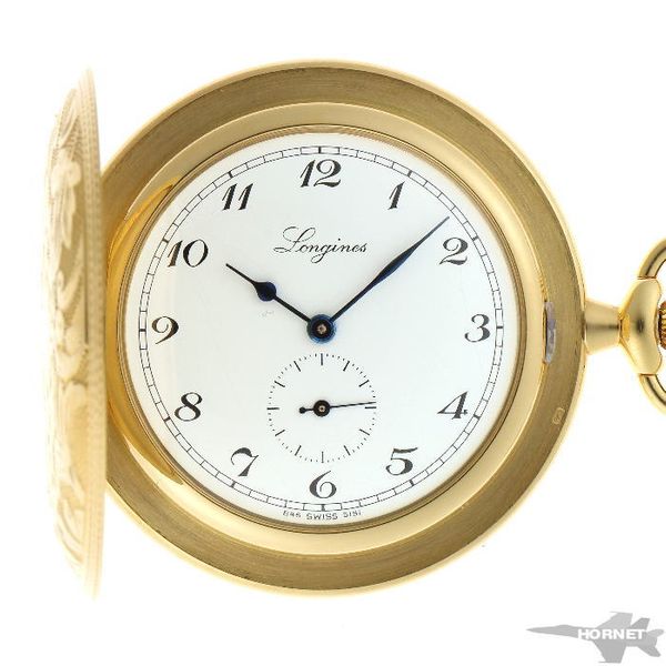 LONGINES Longines pocket watch pocket watch Auguste Agashi hand-wound ...