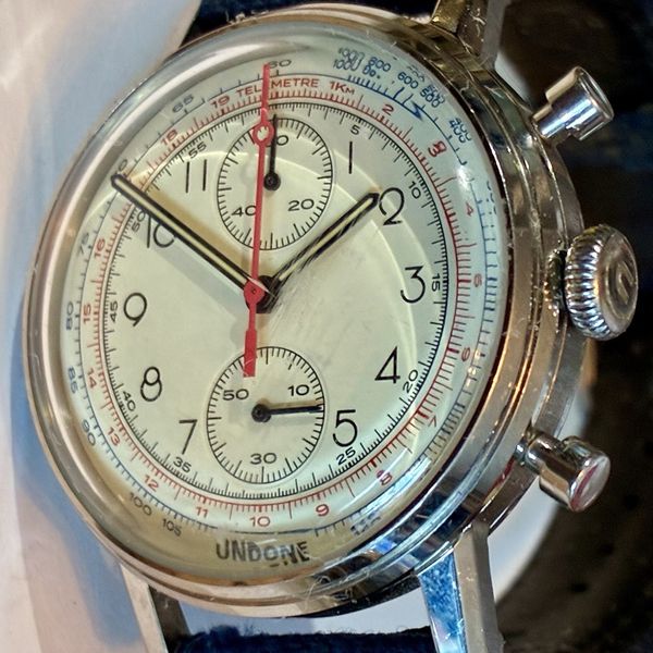 Undone Mens Quartz Vintage Chronograph Watch | WatchCharts Marketplace