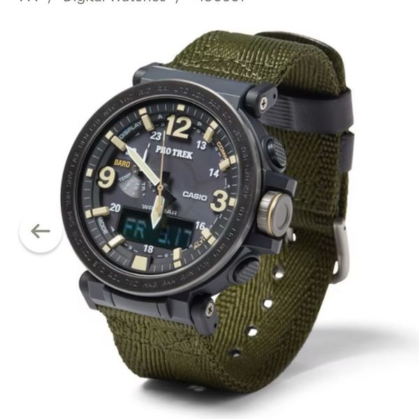 Casio Pro Trek PRG-600YB Men's Black Watch - PRG-600YB-3CR ...