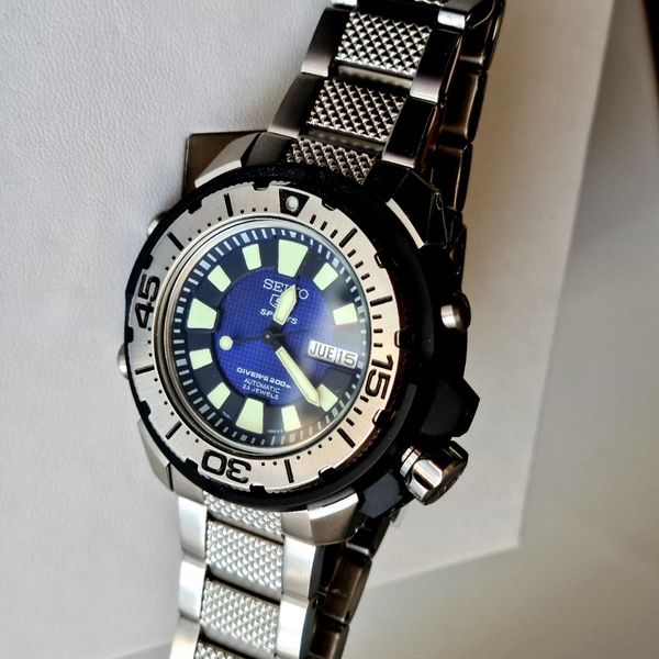 Seiko Automatic Tuna New 200m FRANKENMONSTER CAL7S36 23 JEWELS DIVER ...