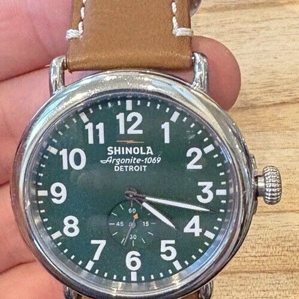 Limited Edition Shinola X Buffalo Trace Watch (worn twice) Rare ...