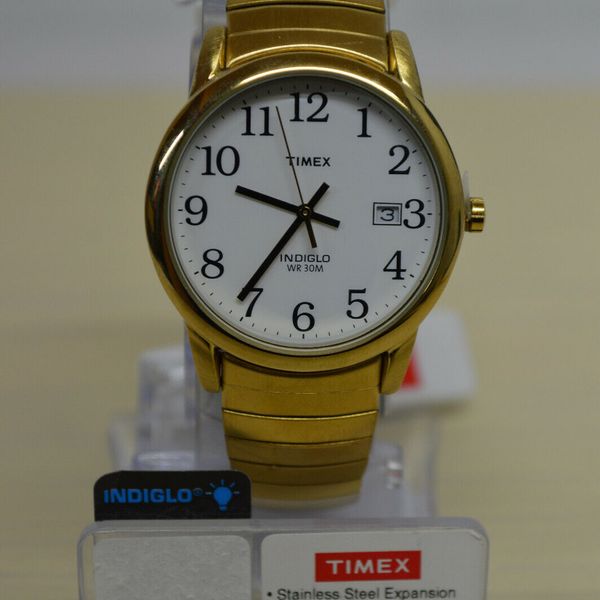 Timex T2H301 Men's Easy Reader Date Expansion Band Watch | WatchCharts ...
