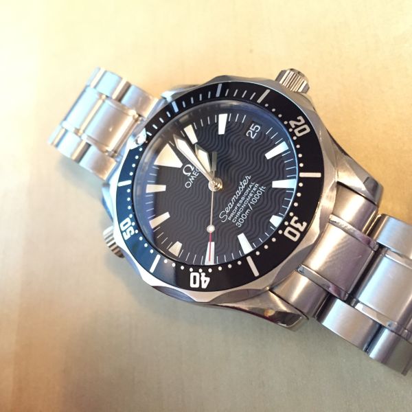FS: Custom Omega Seamaster 300 Pro 2252.50 Midsize Automatic Watch ...