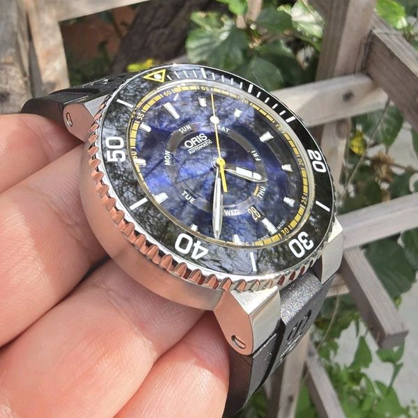 Super Rare Oris Great Barrier Reef Limited Edition Automatic mens watch ...
