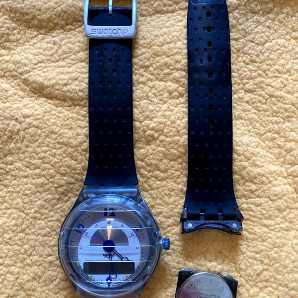 Swatch Beep Pager Watch (Broken Battery Tray) PAN 201 No Box ...