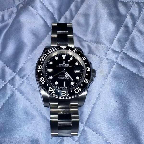 Rolex GMT MASTER II (Black Dial) | WatchCharts Marketplace
