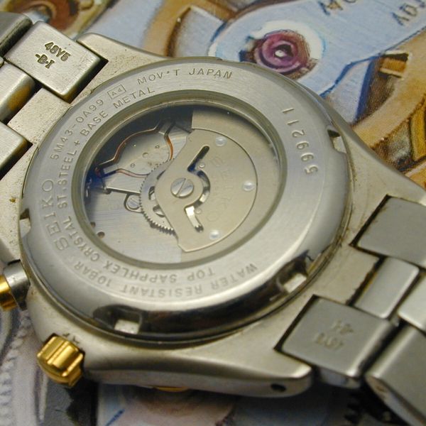 SEIKO KINETIC FOR PARTS, STEM STUCK IN DATE SETTING MODE | WatchCharts ...
