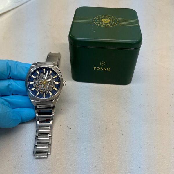 Fossil Everett Automatic Stainless Steel Watch ME3220 - USED ...