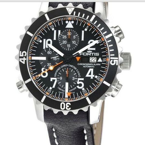 FORTIS B-42 Marinemaster - 42mm – Chronograph Alarm C.O.S.C. - Limited ...
