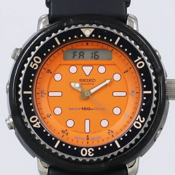Seiko 150m Hybrid Diver Ref.H558-500A Ana-Digi Cal.H558 Quartz 1982 Men ...