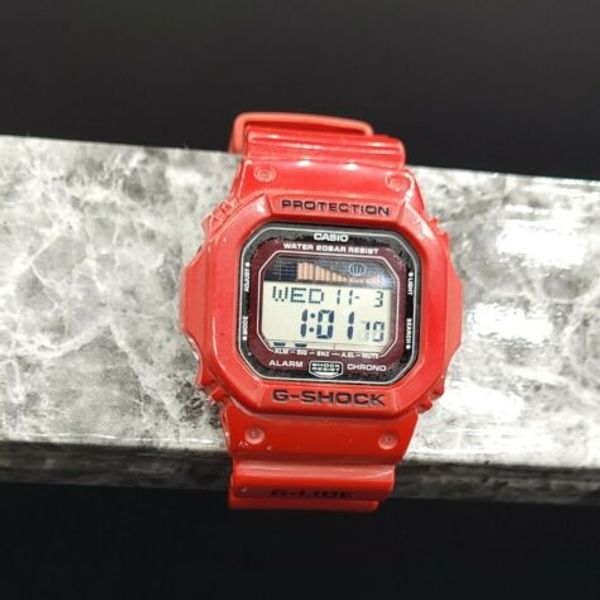 Casio G-Shock G-LIDE GLX-5600 Module 3151 Red Watch / working ...