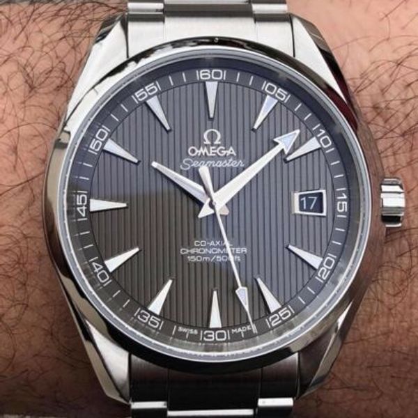 omega seamaster aqua terra Grey Teak Dial | WatchCharts