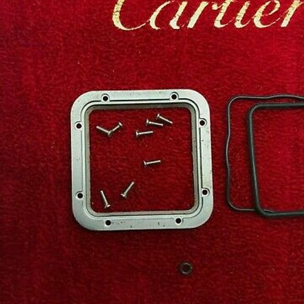 A Genuine Used Stainless Steel Cartier Santos 100 Bezel & Fitting ...