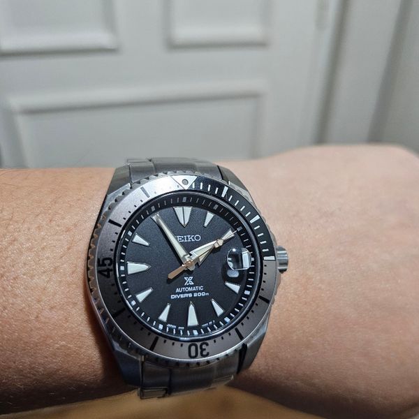 Seiko SBDC129 SPB189J Shogun Titanium with coating | WatchCharts ...