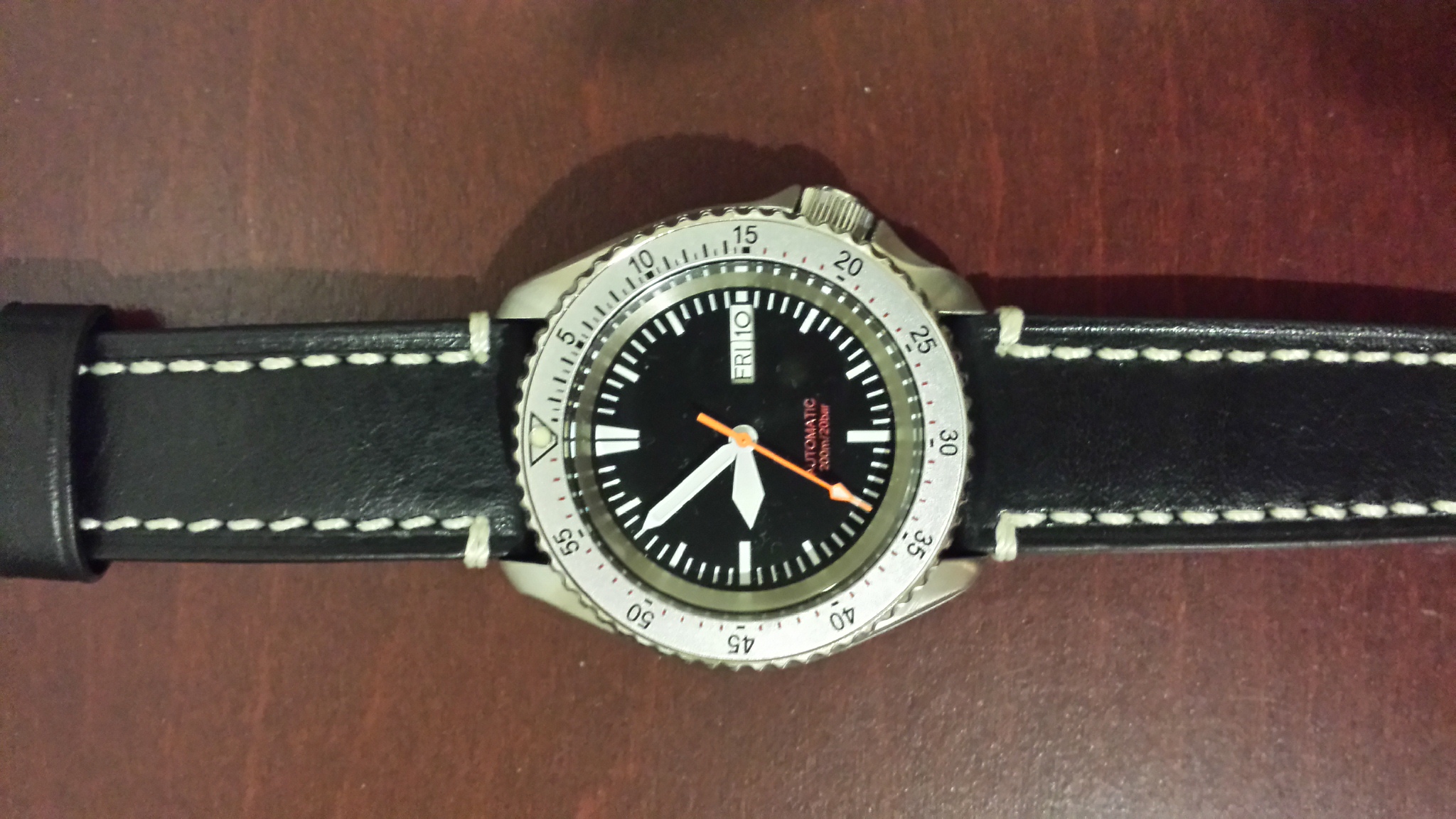 FSOT: Seiko Mod Skx007 Skx009 Yobokies on leather strap+nato | WatchCharts