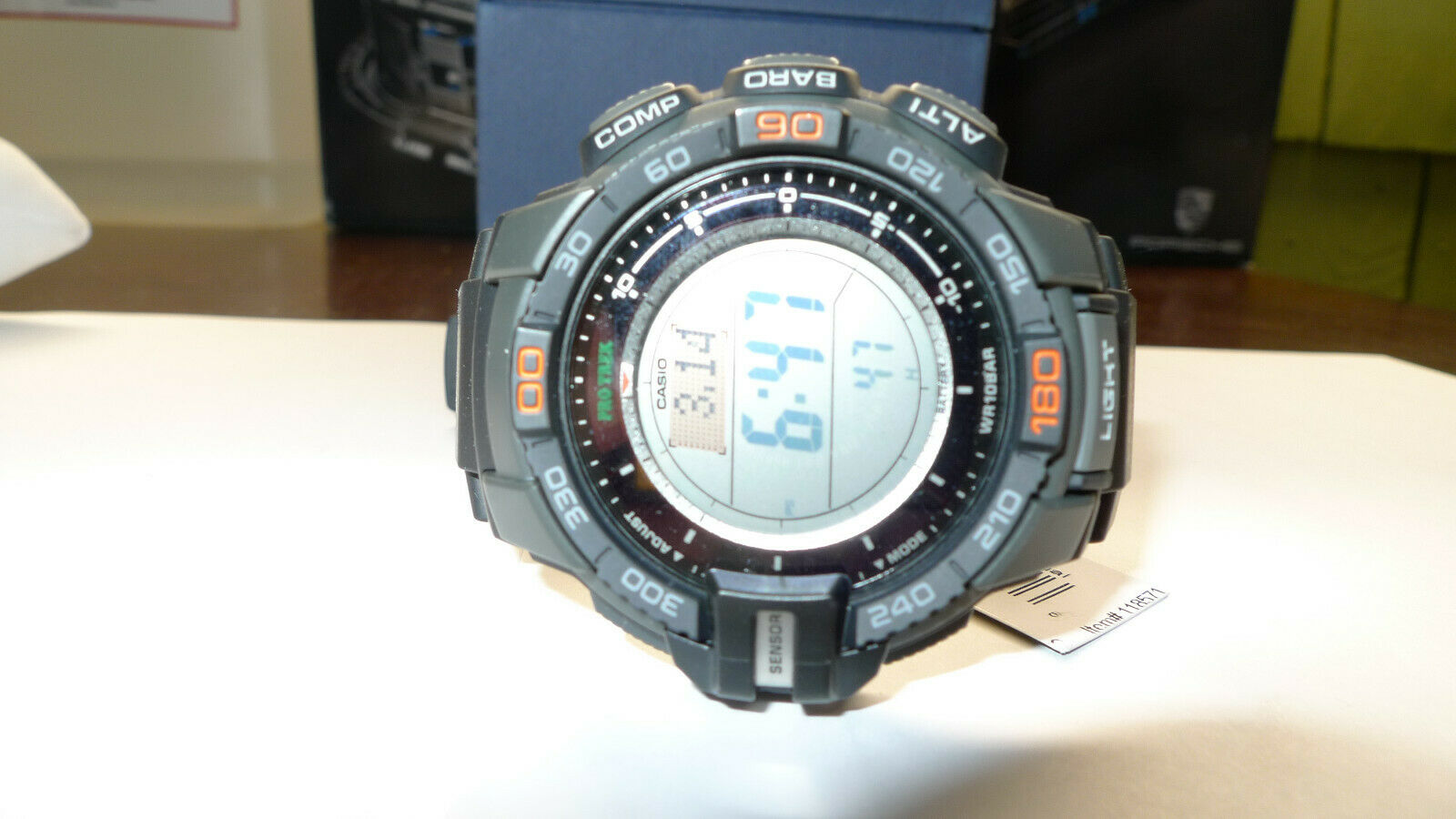 Casio Pro Trek PRG270-1 Tough Solar Triple Sensor Men's Watch | WatchCharts