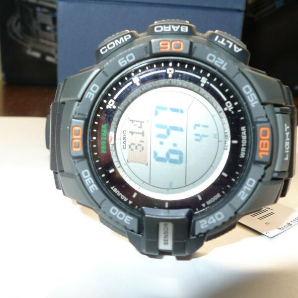 Casio Pro Trek PRG270-1 Tough Solar Triple Sensor Men's Watch | WatchCharts