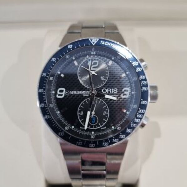 Oris Men's Cronograph Williams Team Watch RRP $8500 - 7563 BARGAIN ...