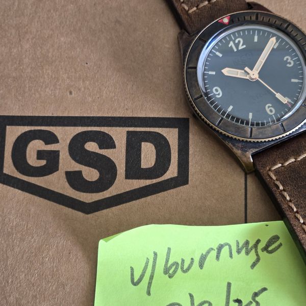 [WTS] Greg Stevens Design GSD 5-B 42mm Swiss SW200-1 Movement Patina ...