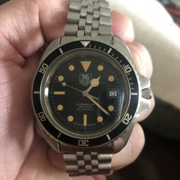 Tested Vintage Monnin Tag Heuer 1000 Automatic Submariner Swiss Dive ...