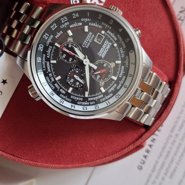 Citizen Chronograph Red Arrows Solar-powered Men's Wrist Watch ...