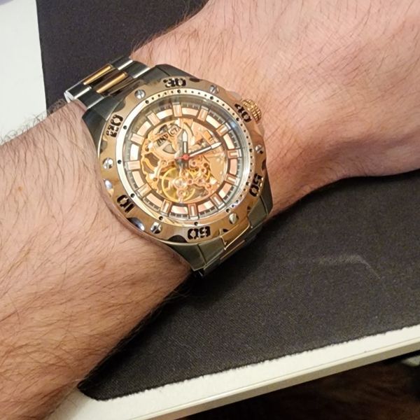Invicta Men's Skeleton Watch | WatchCharts Marketplace
