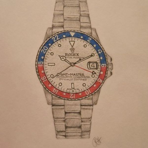 FS: Original Watch Drawings for sale (Rolex, Omega, Tudor) | WatchCharts