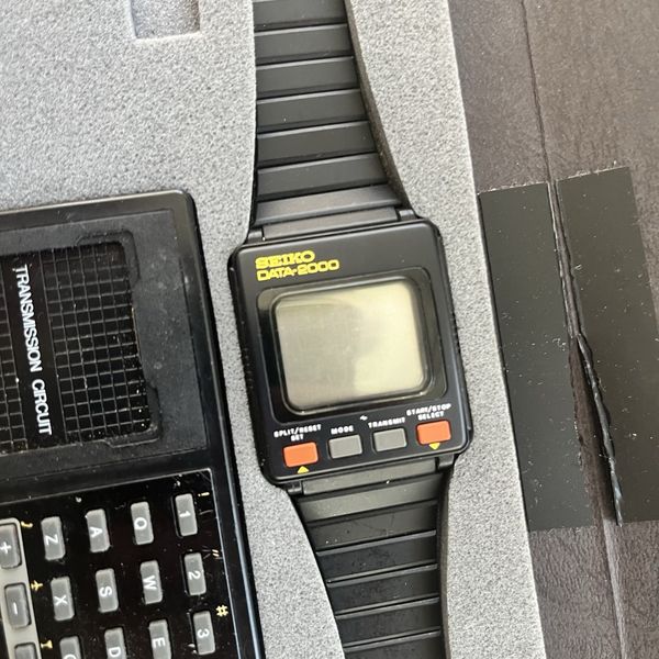 Seiko Data 2000 Vintage Watch and Keyboard Set Not Turning On ...