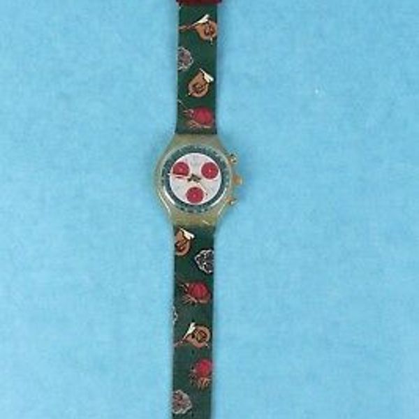 VINTAGE 1992 SWATCH HORSE RIDING TEAM DRESSAGE JUMPER SWISS WATCH ...
