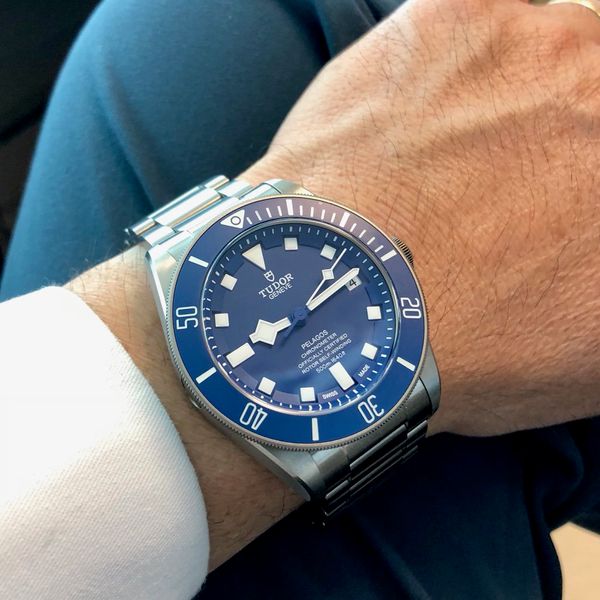 Tudor Pelagos Blue in house movement $3,100 authorized dealer purchase ...