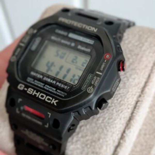 Casio G-Shock B5000 Solar Multiband Bluetooth TVA Mecha Sapphire Mod ...