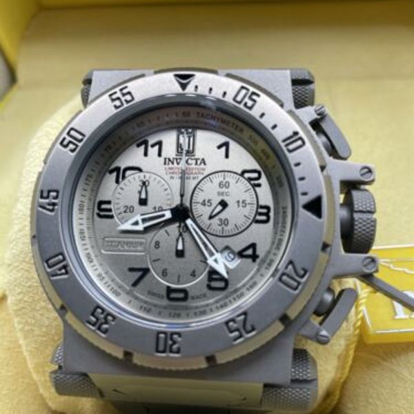 Invicta Men’s Reserve JT Limited Edition 51mm 14478 Titanium dial. No ...