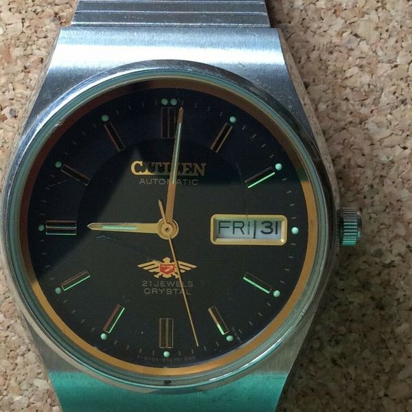 Vintage CITIZEN GN-4W-S 71-4917 Automatic stainless steel water ...