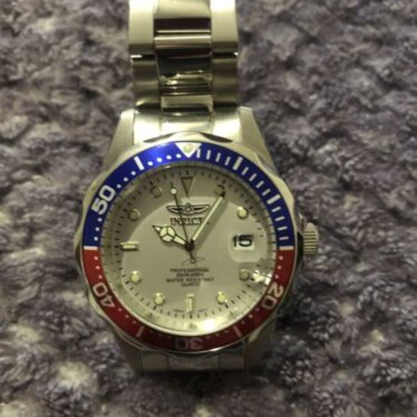 INVICTA Pepsi Bezel 200m Dive Style Watch | WatchCharts Marketplace