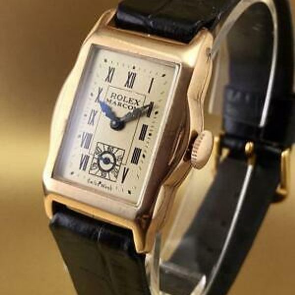 VINTAGE & FINE MARCONI ( By ROLEX ) HAND WINDING 1940 GREAT CONDITION ...