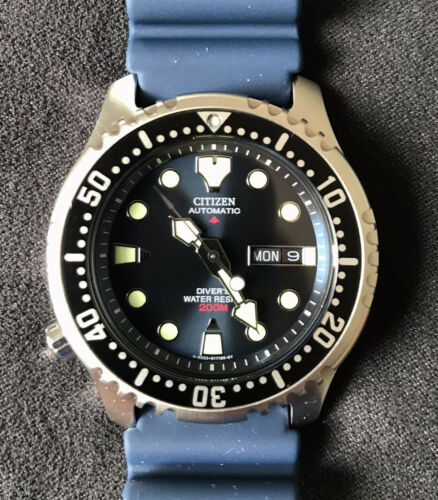 Citizen Promaster 200m Automatic Divers Watch. NY0040-17LE. Sunburst ...