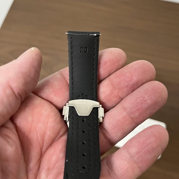 [WTS] 20mm Black Artem Strap with Omega style Deployant Clasp | WatchCharts