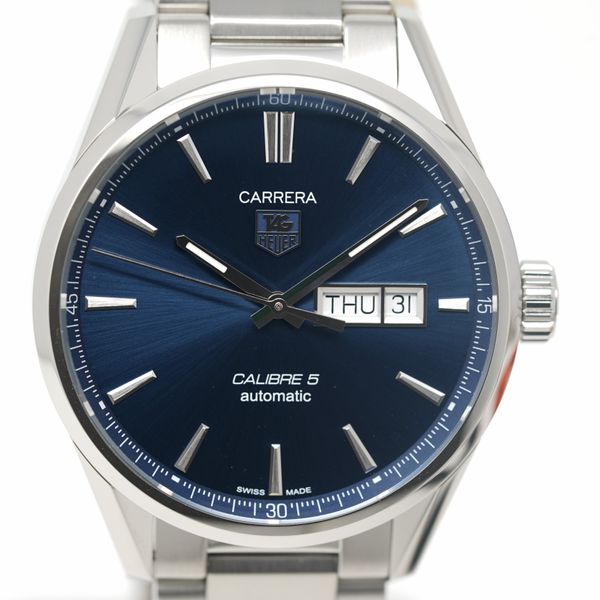 FS: Pre-Owned Tag Heuer Carrera Calibre 5 WAR201E.BA0723 | WatchCharts Marketplace