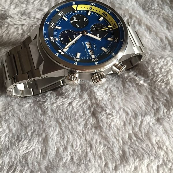 FS : IWC Aquatimer Chronograph Cousteau "Tribute To Calypso" 3782-03 ...
