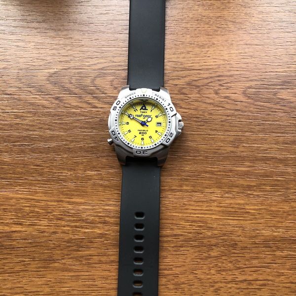 Timex Reef Gear Indigo 200m Divers Watch | WatchCharts Marketplace