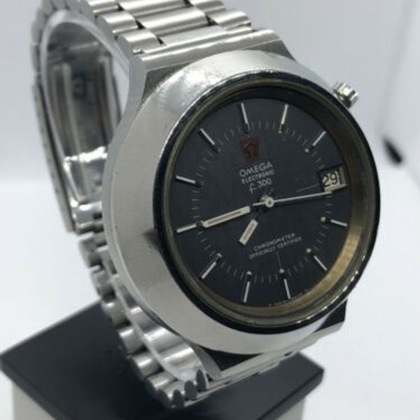 Vintage Omega Electronic F300 Chronometer Officially Certified Mens ...