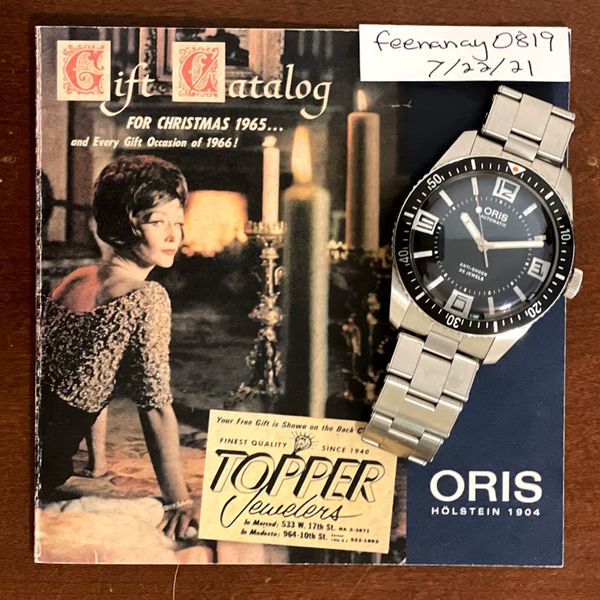 [WTS] Oris Divers Sixty-Five 'Maxi' Topper Edition, Ref. 733 7720 4034 ...